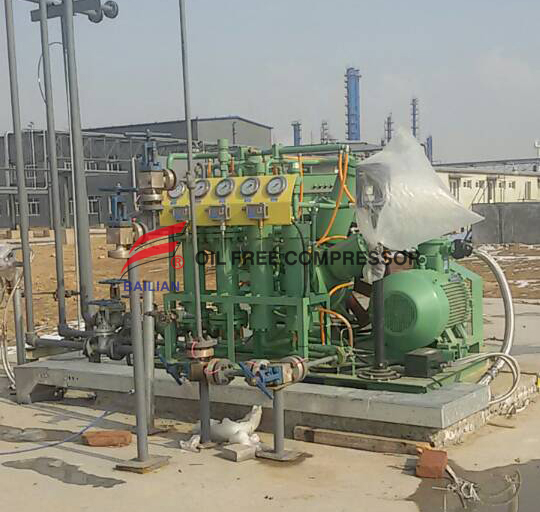 Multistage oil free hydrogen compressor small bottling from China ...