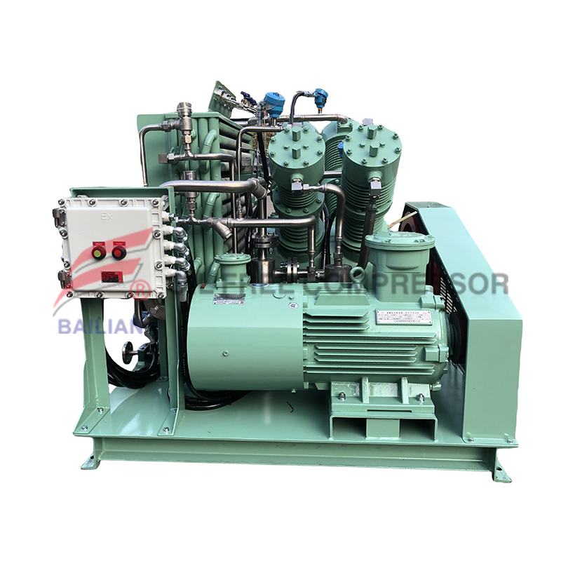 V-shaped Pry Mounted CO2 Compressor 2VCW-127/0.5-18 from China ...