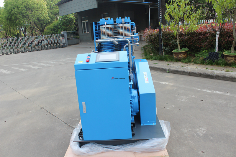 PLC HMI 40NM3 150bar High Pressure Oil Free Oxygen Compressor from ...