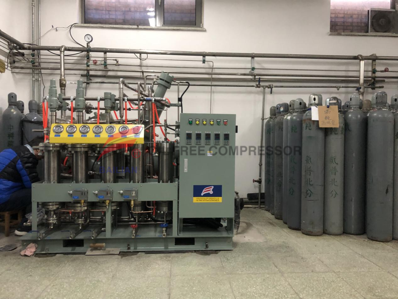 70nm3 200bar Oil Free Helium Compressor from China manufacturer ...